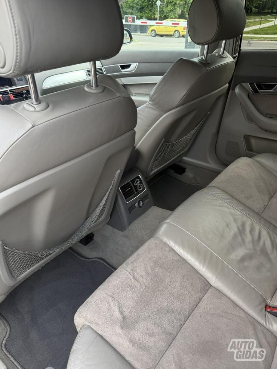 Pelēks Audi A6 2004 Viļņa, ar dzinēja tilpumu 3.00 L un nobraukumu 371 tūkst. km par 3000 €, foto 17 vietnē AUTOMOTO.COM.LV