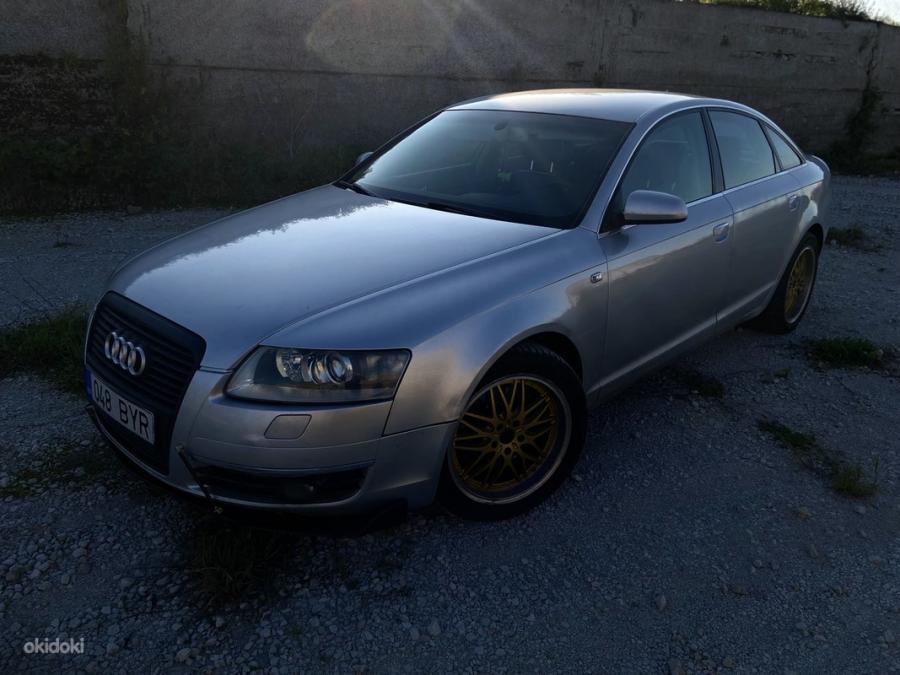 Pelēks Audi A6 2004 Narva, ar dzinēja tilpumu 3.00 L un nobraukumu 452 tūkst. km par 2100 €, foto 11 vietnē AUTOMOTO.COM.LV