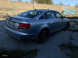 Pelēks Audi A6 2004 Narva, ar dzinēja tilpumu 3.00 L un nobraukumu 452 tūkst. km par 2100 €, foto 14 vietnē AUTOMOTO.COM.LV