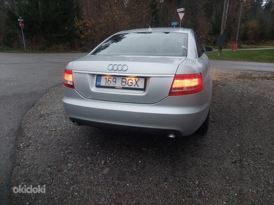 Pelēks Audi A6 2004 Tallina, ar dzinēja tilpumu 2.70 L un nobraukumu 400 tūkst. km par 1399 €, foto 4 vietnē AUTOMOTO.COM.LV