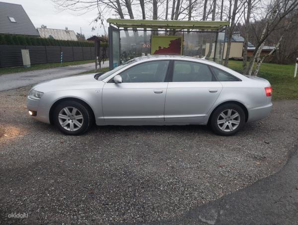 Pelēks Audi A6 2004 Tallina, ar dzinēja tilpumu 2.70 L un nobraukumu 400 tūkst. km par 1399 €, foto 6 vietnē AUTOMOTO.COM.LV