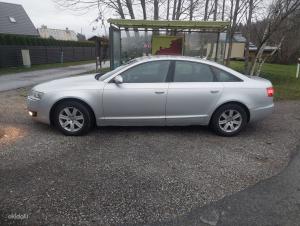 Pelēks Audi A6 2004 Tallina, ar dzinēja tilpumu 2.70 L un nobraukumu 400 tūkst. km par 1399 €, foto 7 vietnē AUTOMOTO.COM.LV