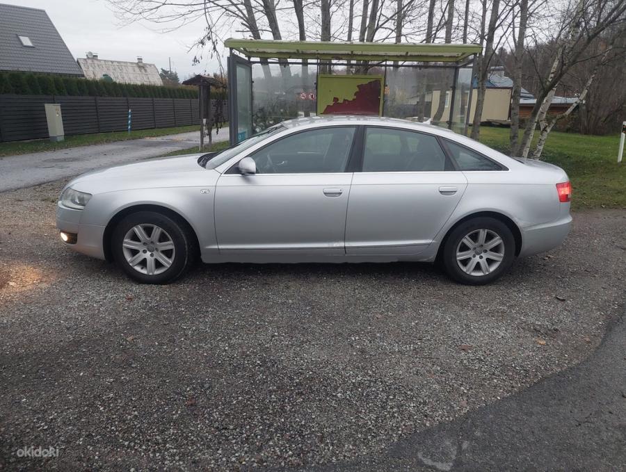Pelēks Audi A6 2004 Tallina, ar dzinēja tilpumu 2.70 L un nobraukumu 400 tūkst. km par 1399 €, foto 7 vietnē AUTOMOTO.COM.LV