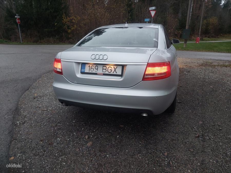 Pelēks Audi A6 2004 Tallina, ar dzinēja tilpumu 2.70 L un nobraukumu 400 tūkst. km par 1399 €, foto 8 vietnē AUTOMOTO.COM.LV