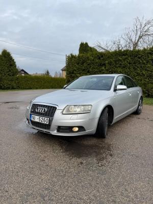 Grey Audi A6 2004 in Riga, with an engine capacity of 3.00 L and mileage of 330 thousand km for 4500 €, photo  on AUTOMOTO.COM.LV