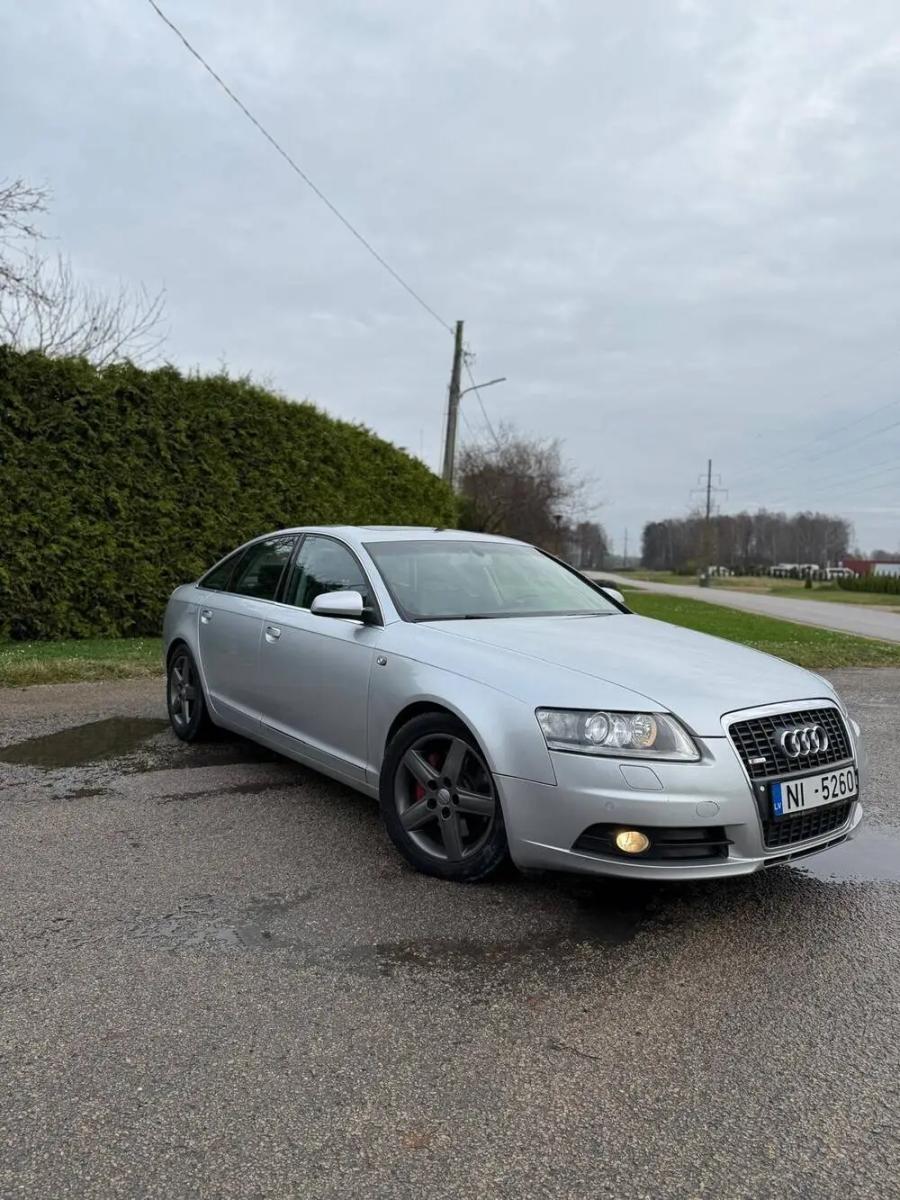 Grey Audi A6 2004 in Riga, with an engine capacity of 3.00 L and mileage of 330 thousand km for 4500 €, photo 3 on AUTOMOTO.COM.LV