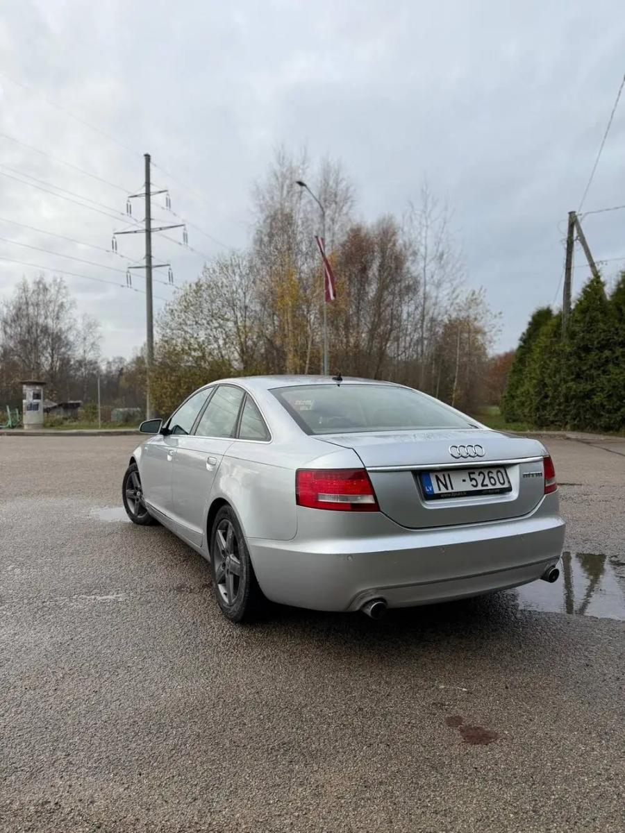 Grey Audi A6 2004 in Riga, with an engine capacity of 3.00 L and mileage of 330 thousand km for 4500 €, photo 4 on AUTOMOTO.COM.LV
