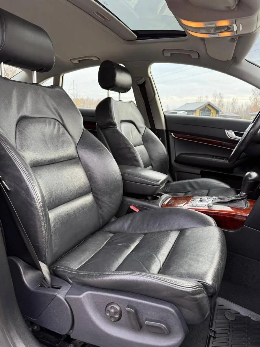 Grey Audi A6 2004 in Riga, with an engine capacity of 3.00 L and mileage of 330 thousand km for 4500 €, photo 19 on AUTOMOTO.COM.LV