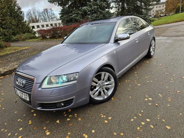 Grey Audi A6 2004 in Jekabpils, with an engine capacity of 3.00 L and mileage of 325 thousand km for 3650 €, photo 1 on AUTOMOTO.COM.LV