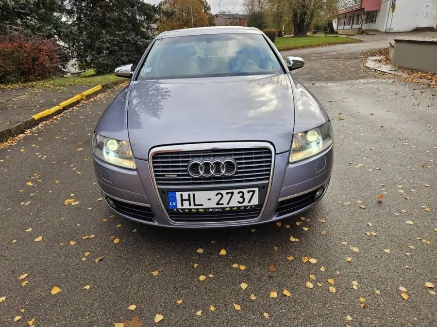 Grey Audi A6 2004 in Jekabpils, with an engine capacity of 3.00 L and mileage of 325 thousand km for 3650 €, photo 3 on AUTOMOTO.COM.LV
