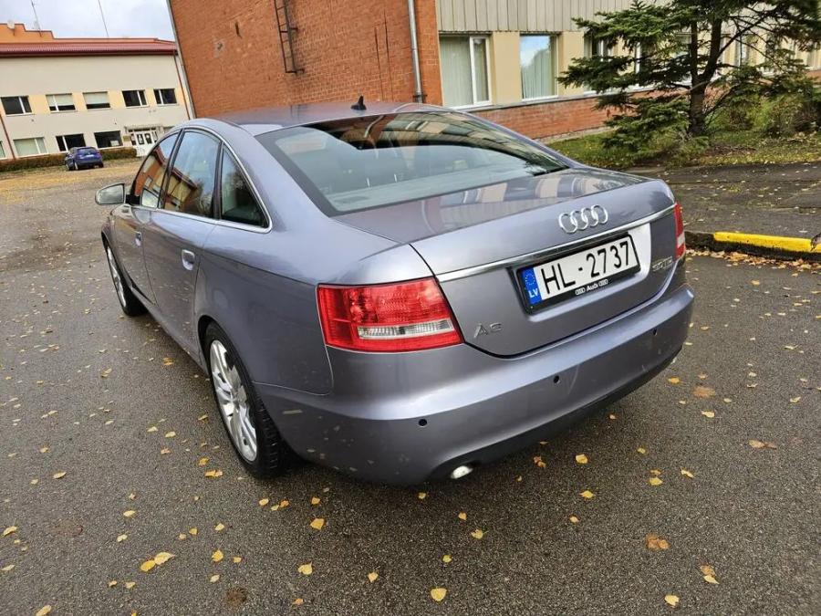 Grey Audi A6 2004 in Jekabpils, with an engine capacity of 3.00 L and mileage of 325 thousand km for 3650 €, photo 9 on AUTOMOTO.COM.LV