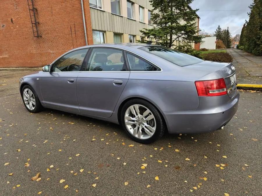 Grey Audi A6 2004 in Jekabpils, with an engine capacity of 3.00 L and mileage of 325 thousand km for 3650 €, photo 10 on AUTOMOTO.COM.LV
