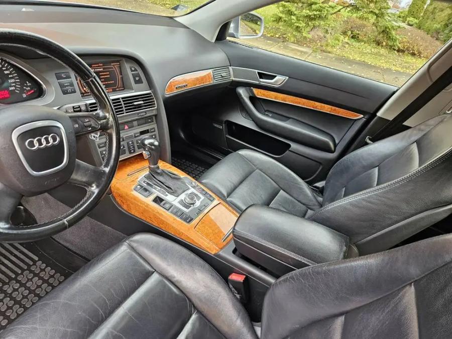 Grey Audi A6 2004 in Jekabpils, with an engine capacity of 3.00 L and mileage of 325 thousand km for 3650 €, photo 12 on AUTOMOTO.COM.LV
