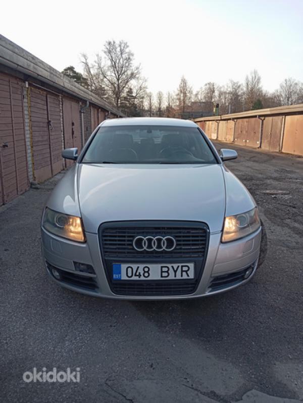 Grey Audi A6 2004 in Tallinn, with an engine capacity of 3.00 L and mileage of 452 thousand km for 1200 €, photo 7 on AUTOMOTO.COM.LV