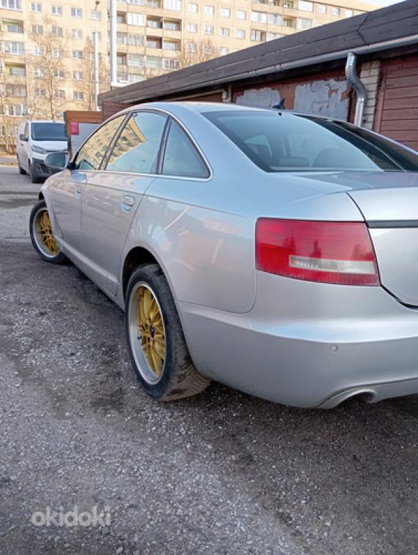 Grey Audi A6 2004 in Tallinn, with an engine capacity of 3.00 L and mileage of 452 thousand km for 1200 €, photo 8 on AUTOMOTO.COM.LV