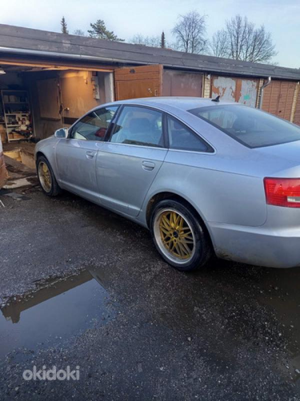 Grey Audi A6 2004 in Tallinn, with an engine capacity of 3.00 L and mileage of 452 thousand km for 1200 €, photo 10 on AUTOMOTO.COM.LV