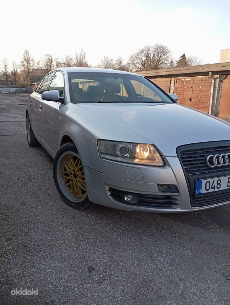 Pelēks Audi A6 2004 Tallina, ar dzinēja tilpumu 3.00 L un nobraukumu 452 tūkst. km par 1200 €, foto 19 vietnē AUTOMOTO.COM.LV