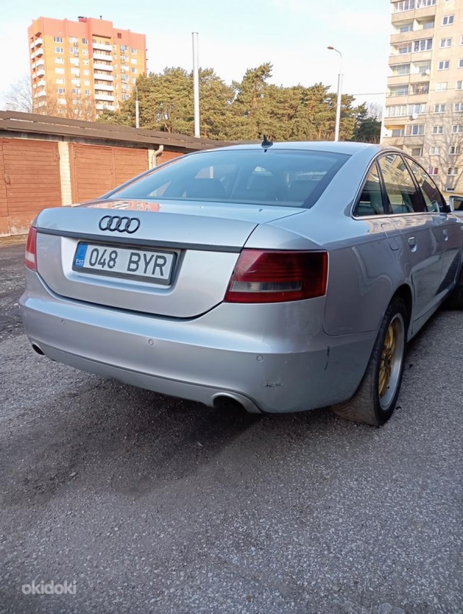 Pelēks Audi A6 2004 Tallina, ar dzinēja tilpumu 3.00 L un nobraukumu 452 tūkst. km par 1200 €, foto 22 vietnē AUTOMOTO.COM.LV