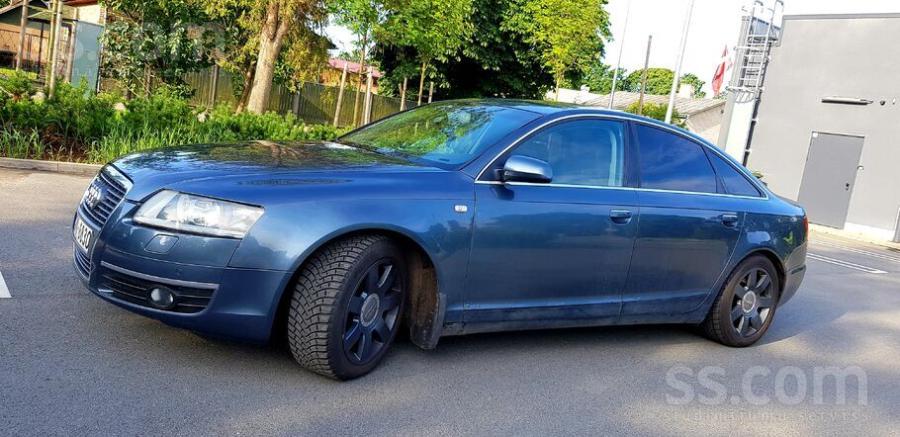 Pelēks Audi A6 2004 Rīga, ar dzinēja tilpumu 4.20 L un nobraukumu 249 tūkst. km par 2500 €, foto 4 vietnē AUTOMOTO.COM.LV