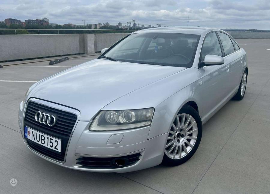 Grey Audi A6 2004 in Vilnius, with an engine capacity of 3.12 L and mileage of 280 thousand km for 1950 €, photo 1 on AUTOMOTO.COM.LV