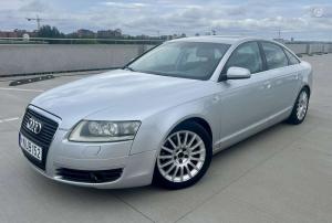 Grey Audi A6 2004 in Vilnius, with an engine capacity of 3.12 L and mileage of 280 thousand km for 1950 €, photo 3 on AUTOMOTO.COM.LV