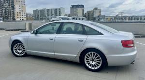 Grey Audi A6 2004 in Vilnius, with an engine capacity of 3.12 L and mileage of 280 thousand km for 1950 €, photo 5 on AUTOMOTO.COM.LV