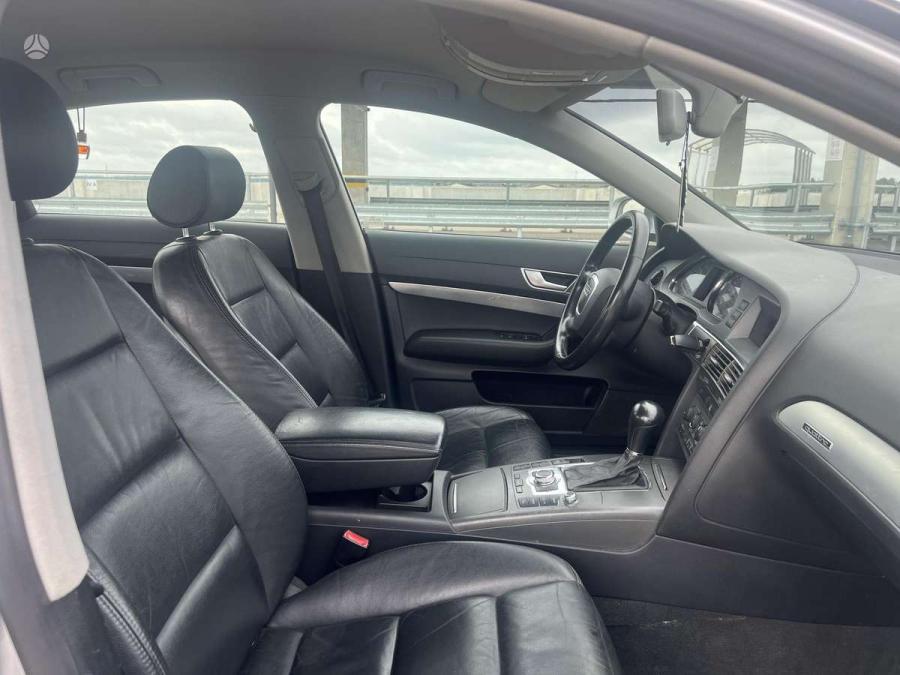 Grey Audi A6 2004 in Vilnius, with an engine capacity of 3.12 L and mileage of 280 thousand km for 1950 €, photo 14 on AUTOMOTO.COM.LV