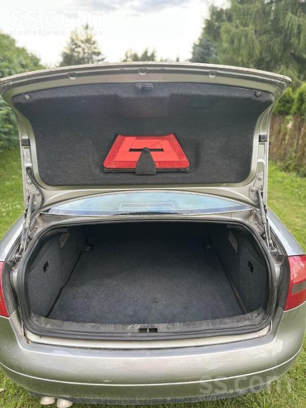 Pelēks Audi A6 2004 Aizkraukle, ar dzinēja tilpumu 1.90 L un nobraukumu 401 tūkst. km par 800 €, foto 5 vietnē AUTOMOTO.COM.LV