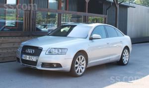 Pelēks Audi A6 2004 Rīga, ar dzinēja tilpumu 3.00 L un nobraukumu 0 tūkst. km par 2890 €, foto 4 vietnē AUTOMOTO.COM.LV