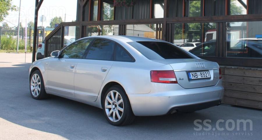 Pelēks Audi A6 2004 Rīga, ar dzinēja tilpumu 3.00 L un nobraukumu 0 tūkst. km par 2890 €, foto 6 vietnē AUTOMOTO.COM.LV