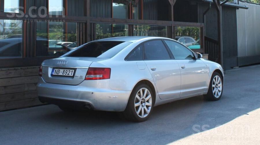 Pelēks Audi A6 2004 Rīga, ar dzinēja tilpumu 3.00 L un nobraukumu 0 tūkst. km par 2890 €, foto 7 vietnē AUTOMOTO.COM.LV