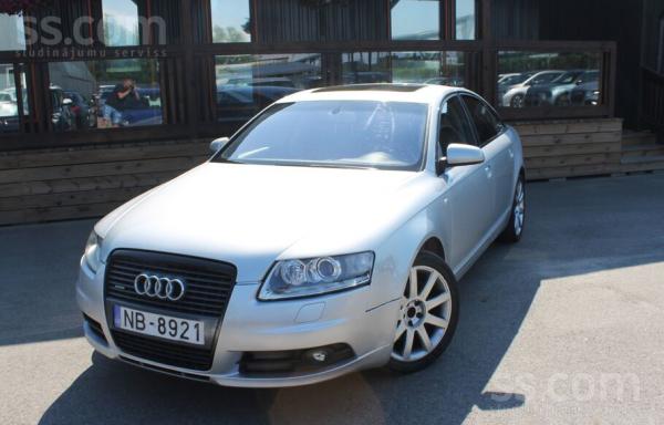 Grey Audi A6 2004 in Riga, with an engine capacity of 3.00 L and mileage of 0 thousand km for 2890 €, photo 10 on AUTOMOTO.COM.LV