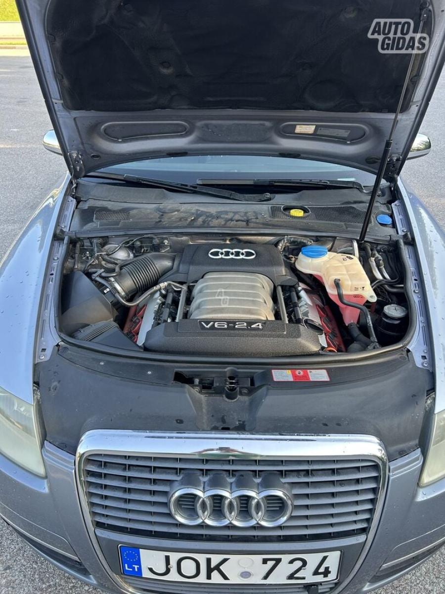 Pelēks Audi A6 2004 Klaipėda, ar dzinēja tilpumu 2.40 L un nobraukumu 225 tūkst. km par 2950 €, foto 6 vietnē AUTOMOTO.COM.LV