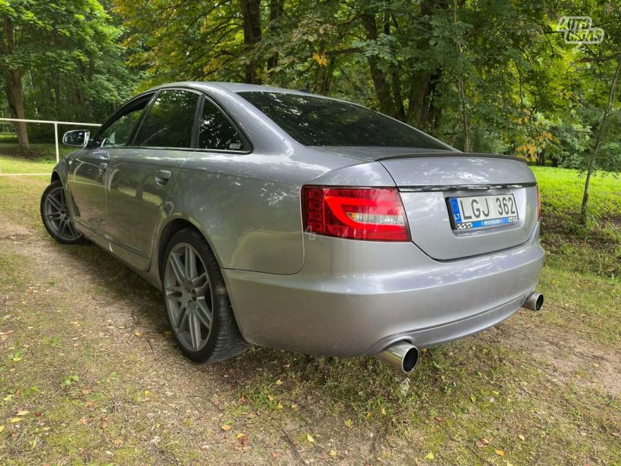 Pelēks Audi A6 2004 Akmenė, ar dzinēja tilpumu 2.40 L un nobraukumu 448 tūkst. km par 1850 €, foto 6 vietnē AUTOMOTO.COM.LV