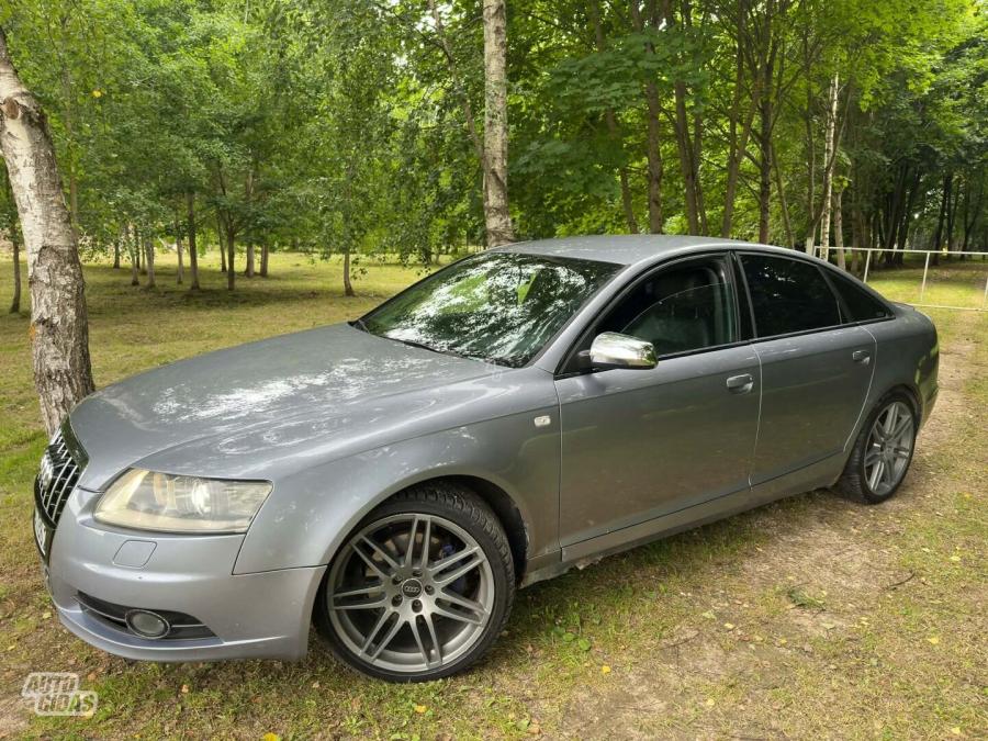 Pelēks Audi A6 2004 Akmenė, ar dzinēja tilpumu 2.40 L un nobraukumu 448 tūkst. km par 1850 €, foto 17 vietnē AUTOMOTO.COM.LV