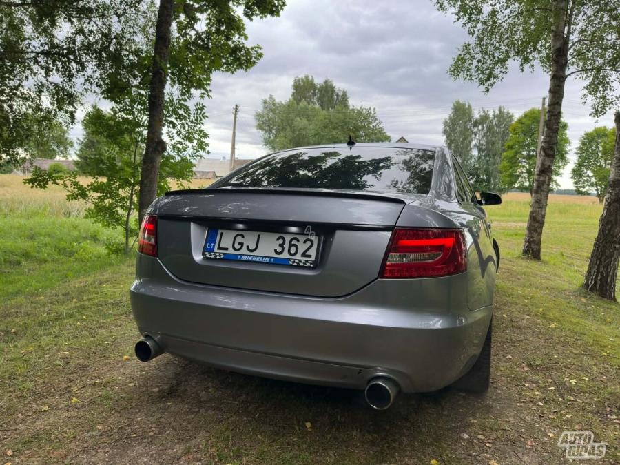Pelēks Audi A6 2004 Akmenė, ar dzinēja tilpumu 2.40 L un nobraukumu 448 tūkst. km par 1850 €, foto 21 vietnē AUTOMOTO.COM.LV