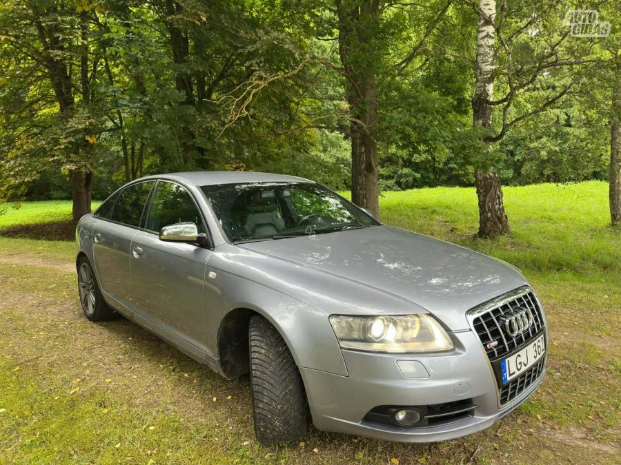 Pelēks Audi A6 2004 Akmenė, ar dzinēja tilpumu 2.40 L un nobraukumu 448 tūkst. km par 1850 €, foto 23 vietnē AUTOMOTO.COM.LV