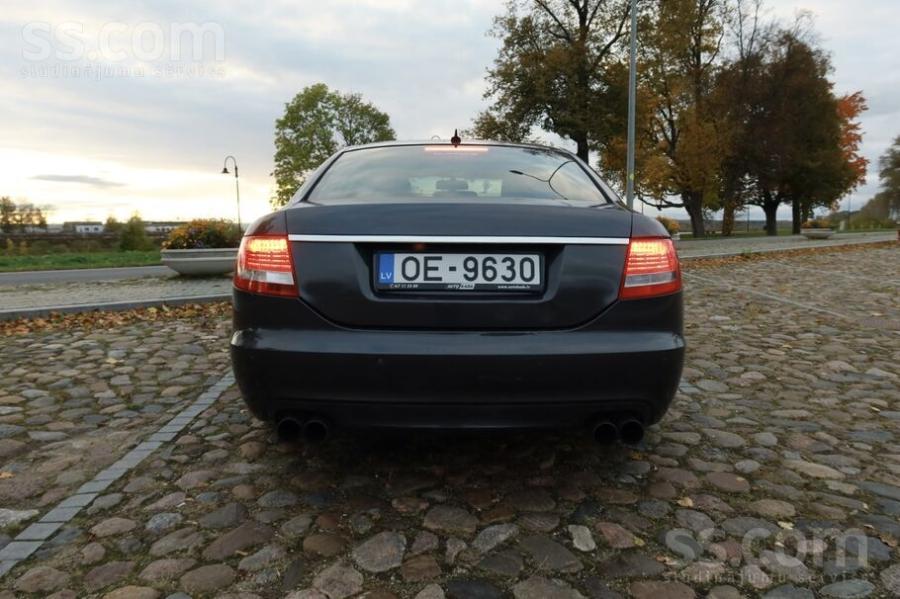 Pelēks Audi A6 2004 Daugavpils, ar dzinēja tilpumu 3.00 L un nobraukumu 331 tūkst. km par 2500 €, foto 4 vietnē AUTOMOTO.COM.LV
