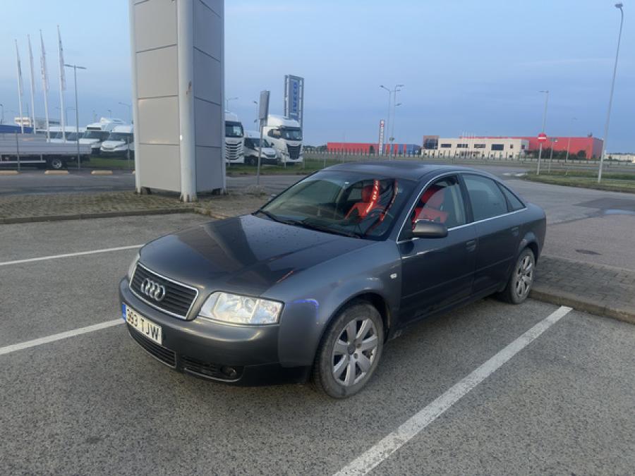 Pelēks Audi A6 2004 Tallina, ar dzinēja tilpumu 1.90 L un nobraukumu 355 tūkst. km par 1800 €, foto 1 vietnē AUTOMOTO.COM.LV