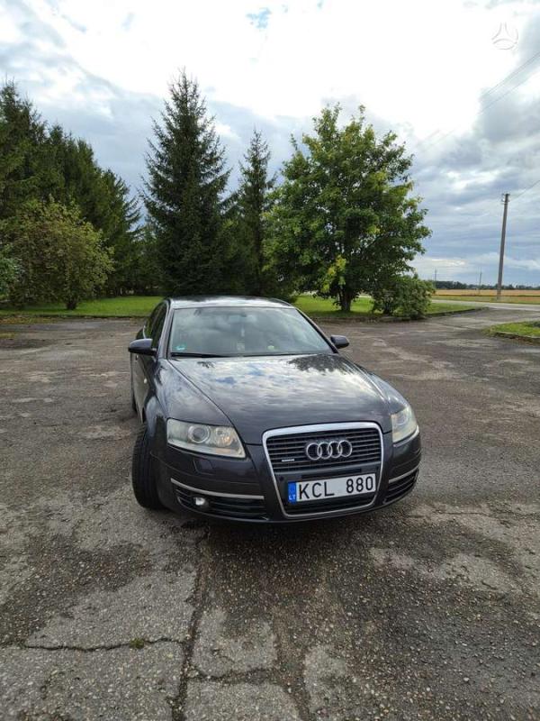 Pelēks Audi A6 2004 Joniškis, ar dzinēja tilpumu 2.97 L un nobraukumu 315 tūkst. km par 2650 €, foto 2 vietnē AUTOMOTO.COM.LV
