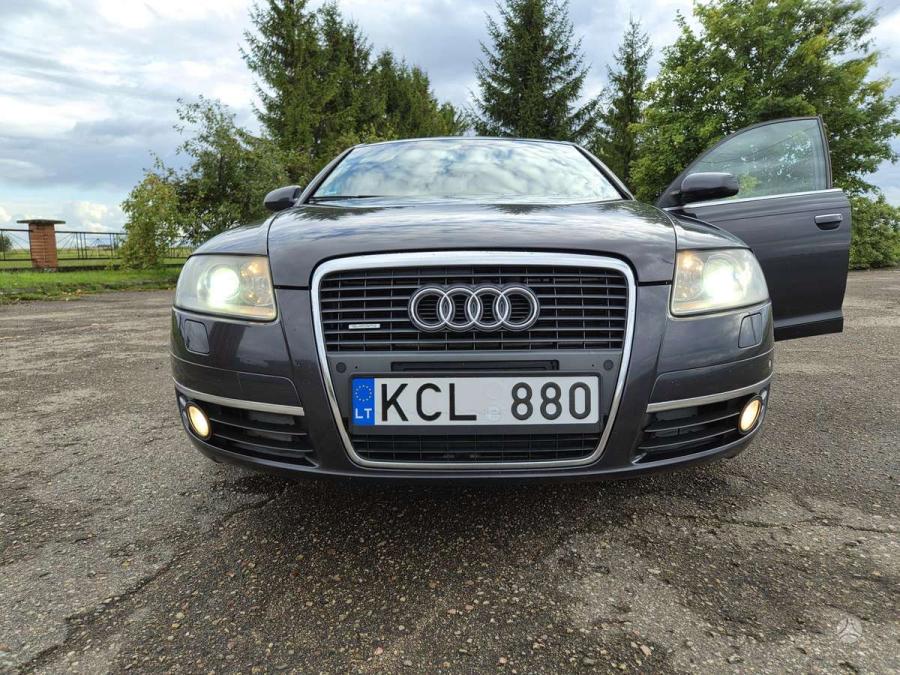 Grey Audi A6 2004 in Joniskis, with an engine capacity of 2.97 L and mileage of 315 thousand km for 2650 €, photo 4 on AUTOMOTO.COM.LV