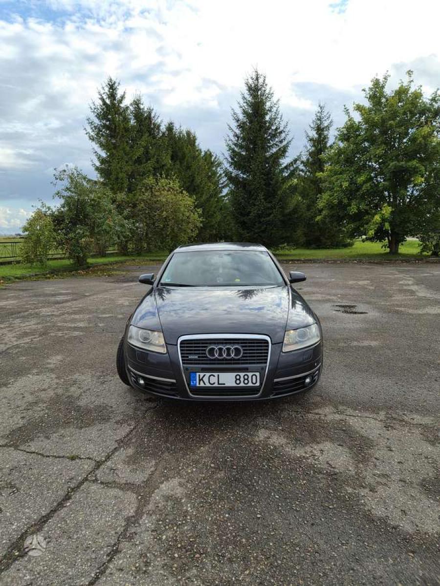 Grey Audi A6 2004 in Joniskis, with an engine capacity of 2.97 L and mileage of 315 thousand km for 2650 €, photo 5 on AUTOMOTO.COM.LV