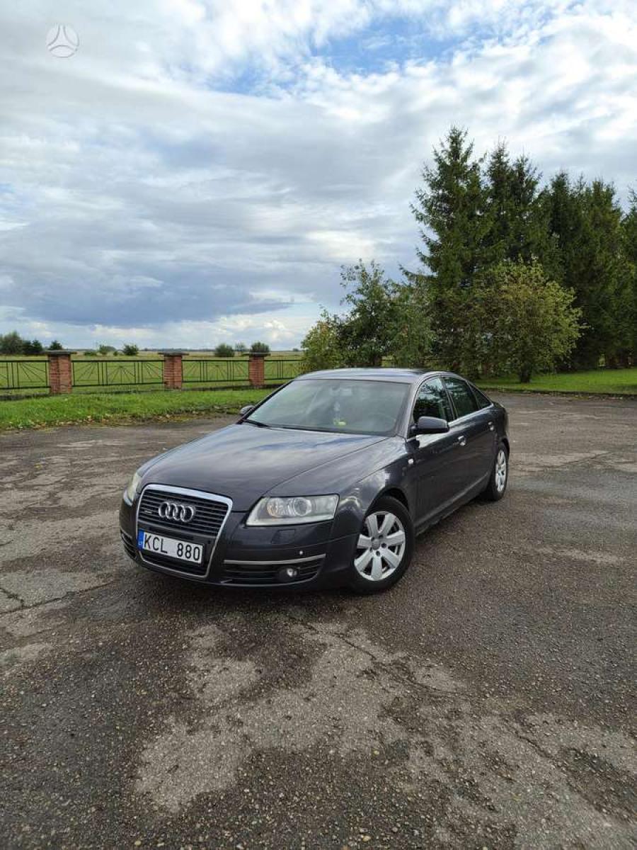 Grey Audi A6 2004 in Joniskis, with an engine capacity of 2.97 L and mileage of 315 thousand km for 2650 €, photo 6 on AUTOMOTO.COM.LV