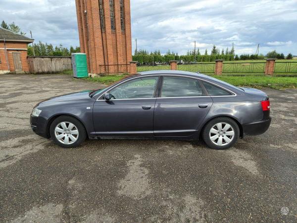 Pelēks Audi A6 2004 Joniškis, ar dzinēja tilpumu 2.97 L un nobraukumu 315 tūkst. km par 2650 €, foto 6 vietnē AUTOMOTO.COM.LV