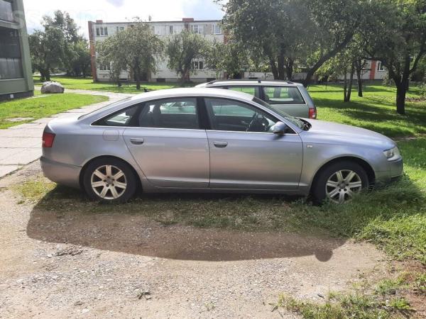 Grey Audi A6 2004 in Riga, with an engine capacity of 2.40 L and mileage of 392 thousand km for 1600 €, photo 1 on AUTOMOTO.COM.LV
