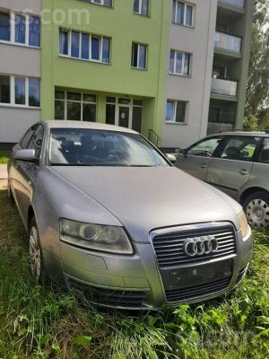 Grey Audi A6 2004 in Riga, with an engine capacity of 2.40 L and mileage of 392 thousand km for 1600 €, photo 3 on AUTOMOTO.COM.LV