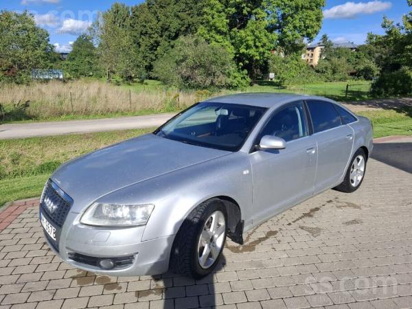 Grey Audi A6 2004 in Cesis, with an engine capacity of 2.00 L and mileage of 441 thousand km for 2350 €, photo 6 on AUTOMOTO.COM.LV