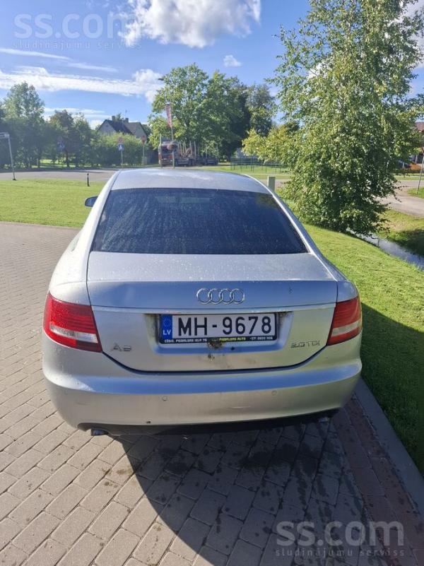 Grey Audi A6 2004 in Cesis, with an engine capacity of 2.00 L and mileage of 441 thousand km for 2350 €, photo 8 on AUTOMOTO.COM.LV