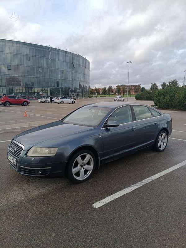 Pelēks Audi A6 2004 Šauļi, ar dzinēja tilpumu 2.39 L un nobraukumu 349 tūkst. km par 1700 €, foto 1 vietnē AUTOMOTO.COM.LV
