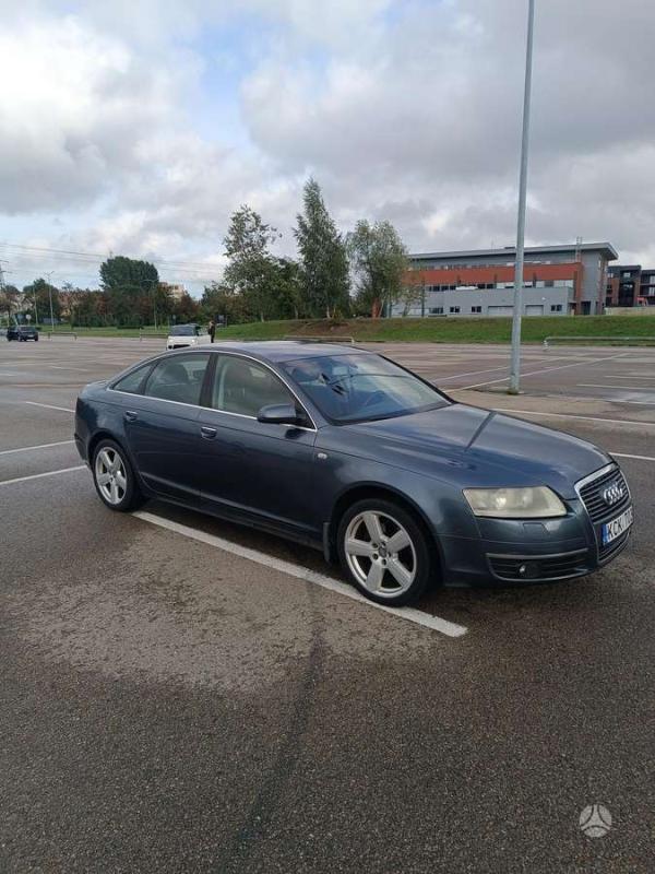 Pelēks Audi A6 2004 Šauļi, ar dzinēja tilpumu 2.39 L un nobraukumu 349 tūkst. km par 1700 €, foto 4 vietnē AUTOMOTO.COM.LV